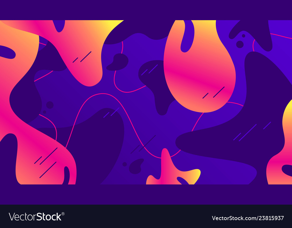 Liquid shapes background colorful gradients Vector Image Liquid shapes background colorful gradients Vector Image