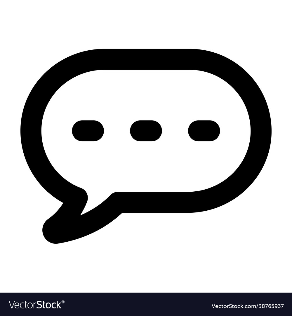 Typing message Royalty Free Vector Image - VectorStock