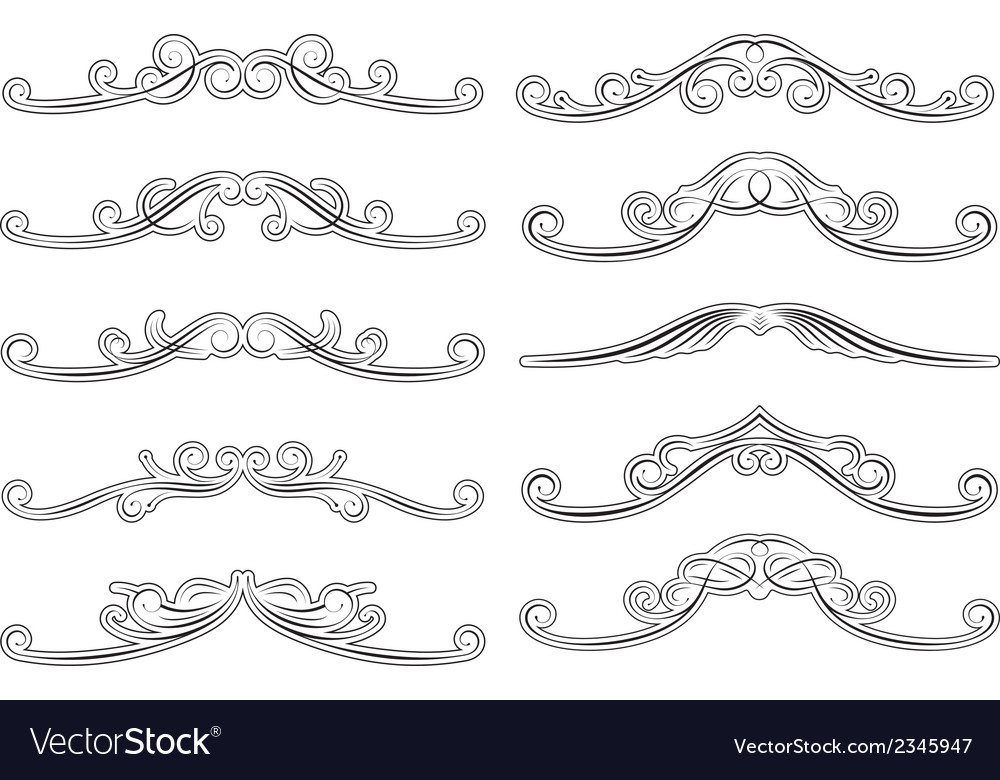 Decorations Royalty Free Vector Image - VectorStock