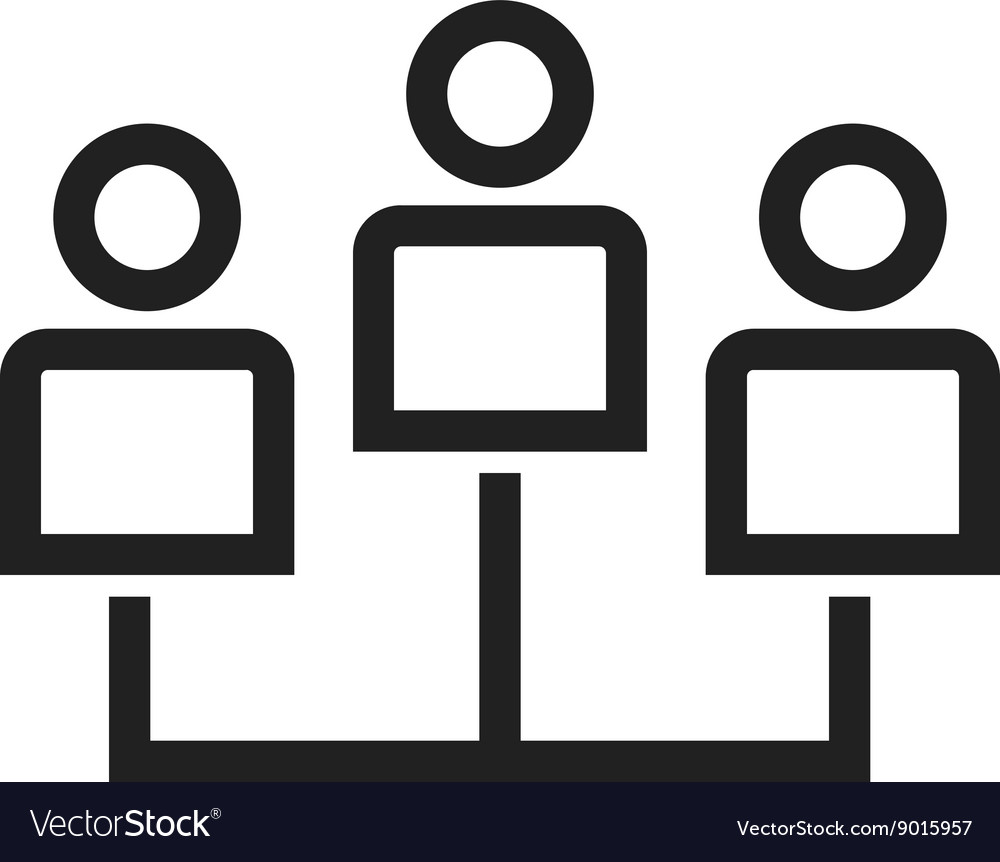 Network group Royalty Free Vector Image - VectorStock