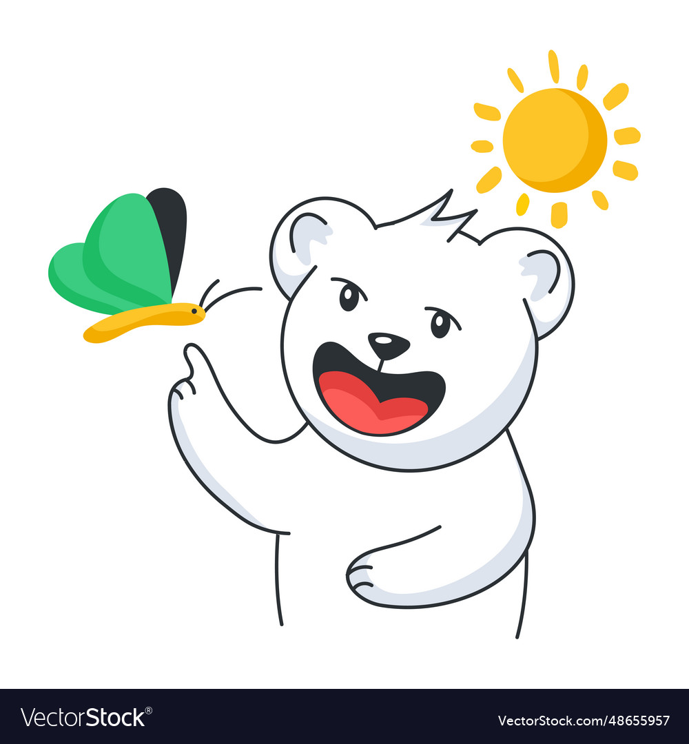 Pleasant Day Royalty Free Vector Image VectorStock