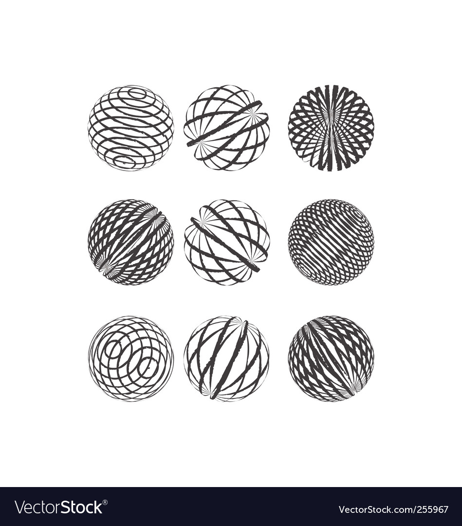 Balls Royalty Free Vector Image - VectorStock