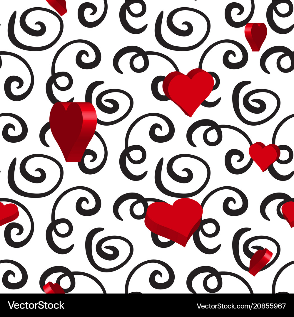 Vector Curly Heart
