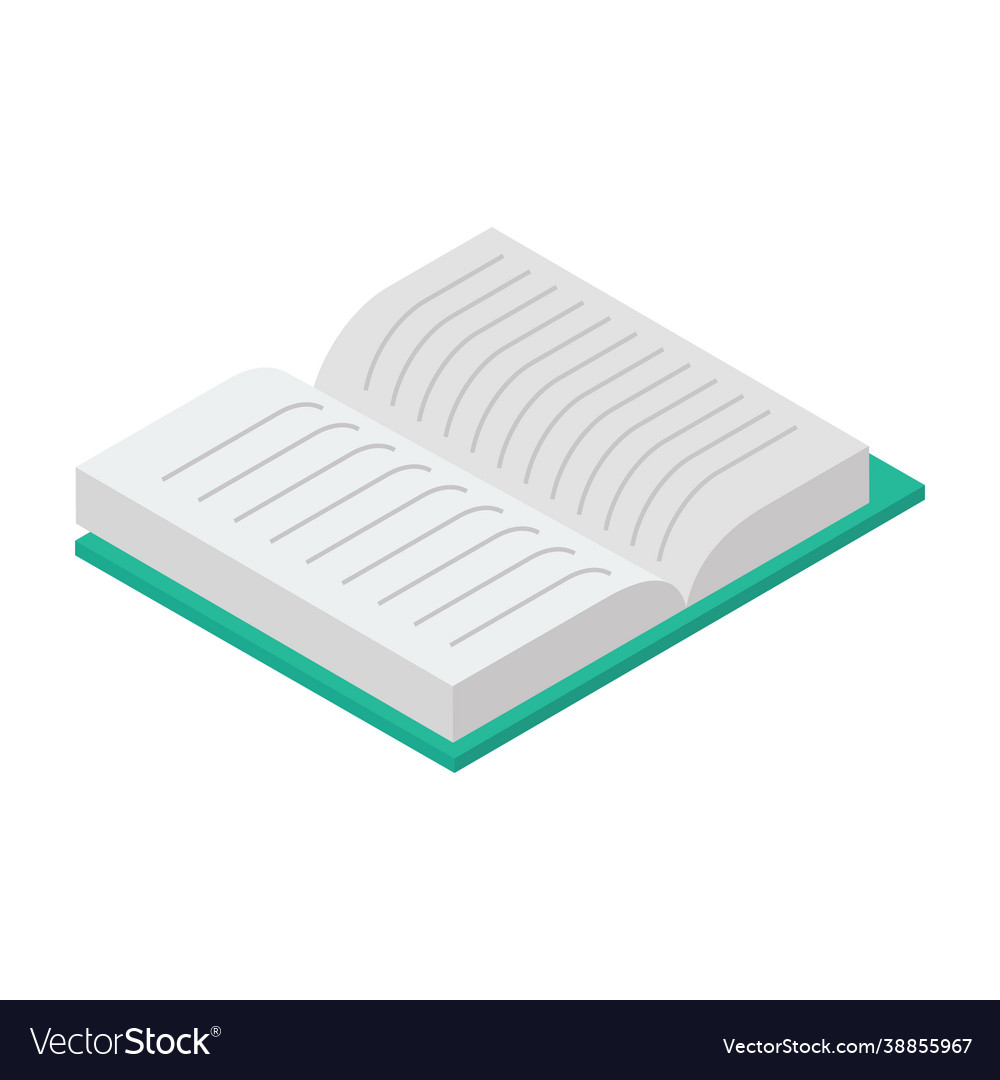 Open book Royalty Free Vector Image - VectorStock