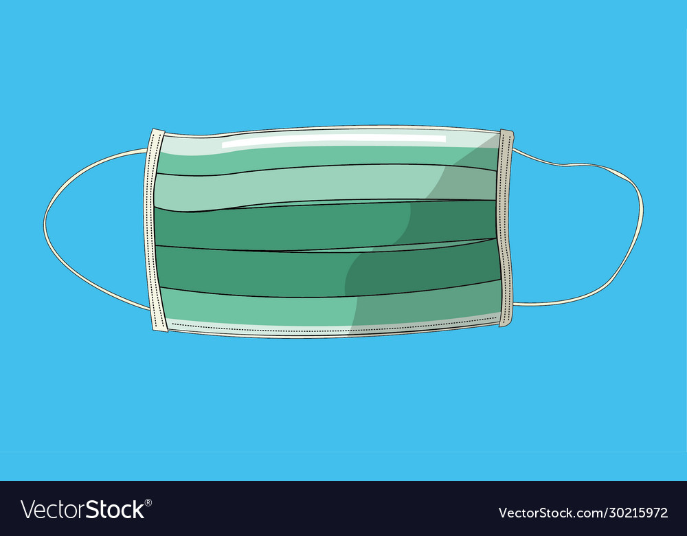 Facemask Royalty Free Vector Image - VectorStock