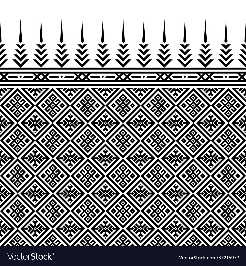 Seamless fabric pattern repeating design Vector Image