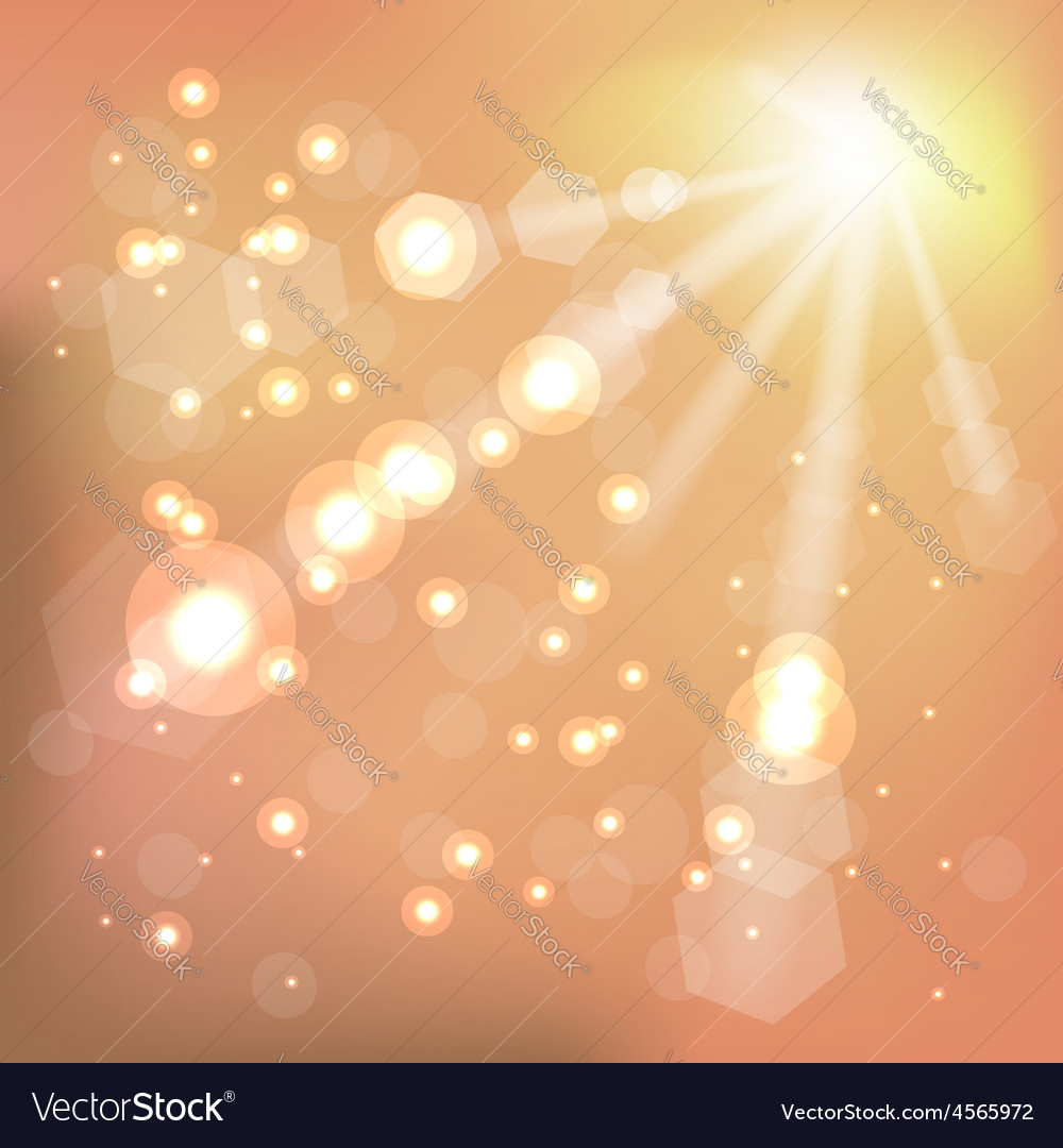 Sun background Royalty Free Vector Image - VectorStock