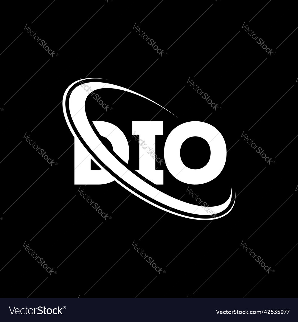 DIO Monogram Logo Royalty Free Vector Image - VectorStock