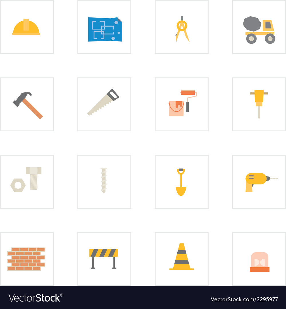 Icon engineering construction Royalty Free Vector Image