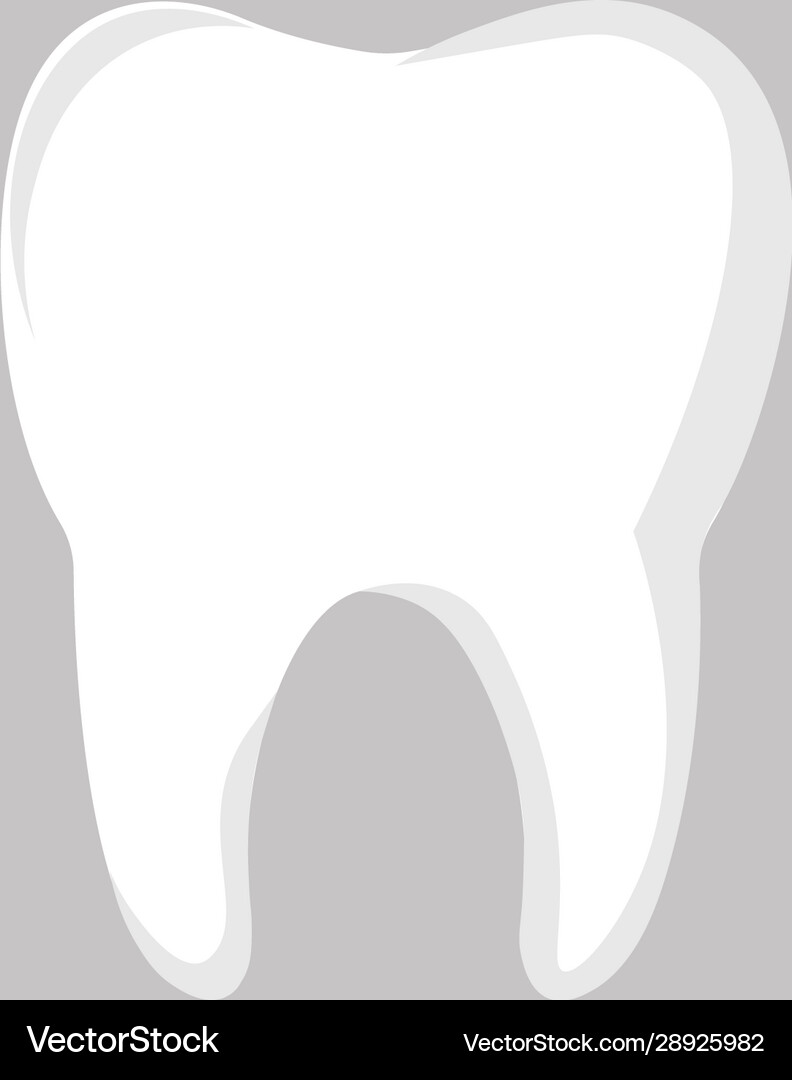 Tooth icon - dental treatment Royalty Free Vector Image