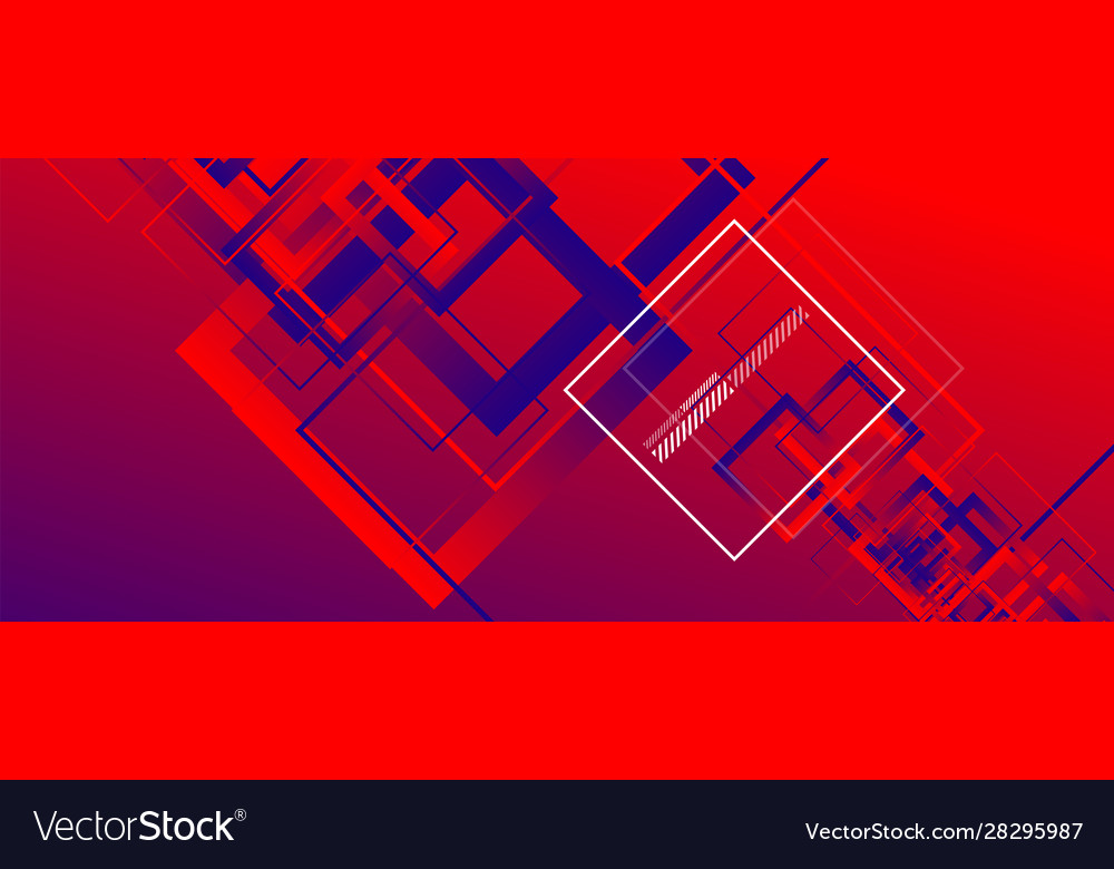 Abstract background with simple square or Vector Image
