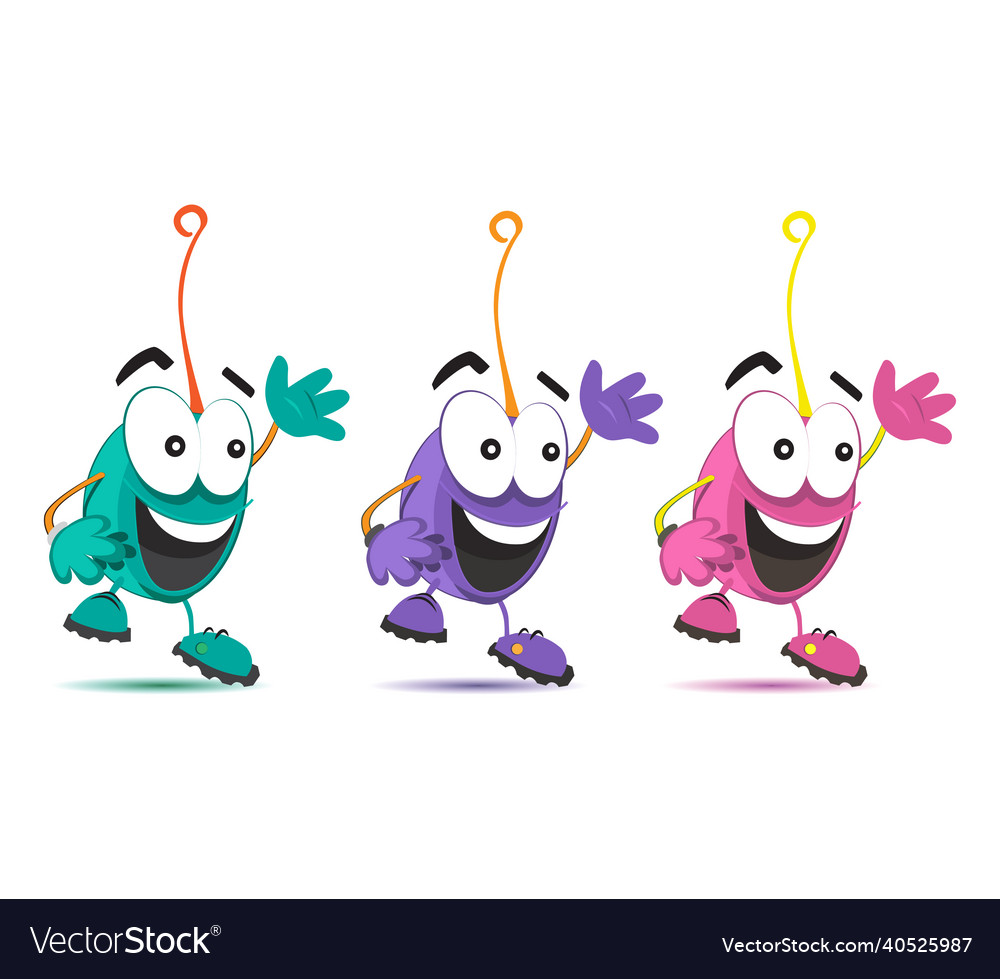 Character design set Royalty Free Vector Image