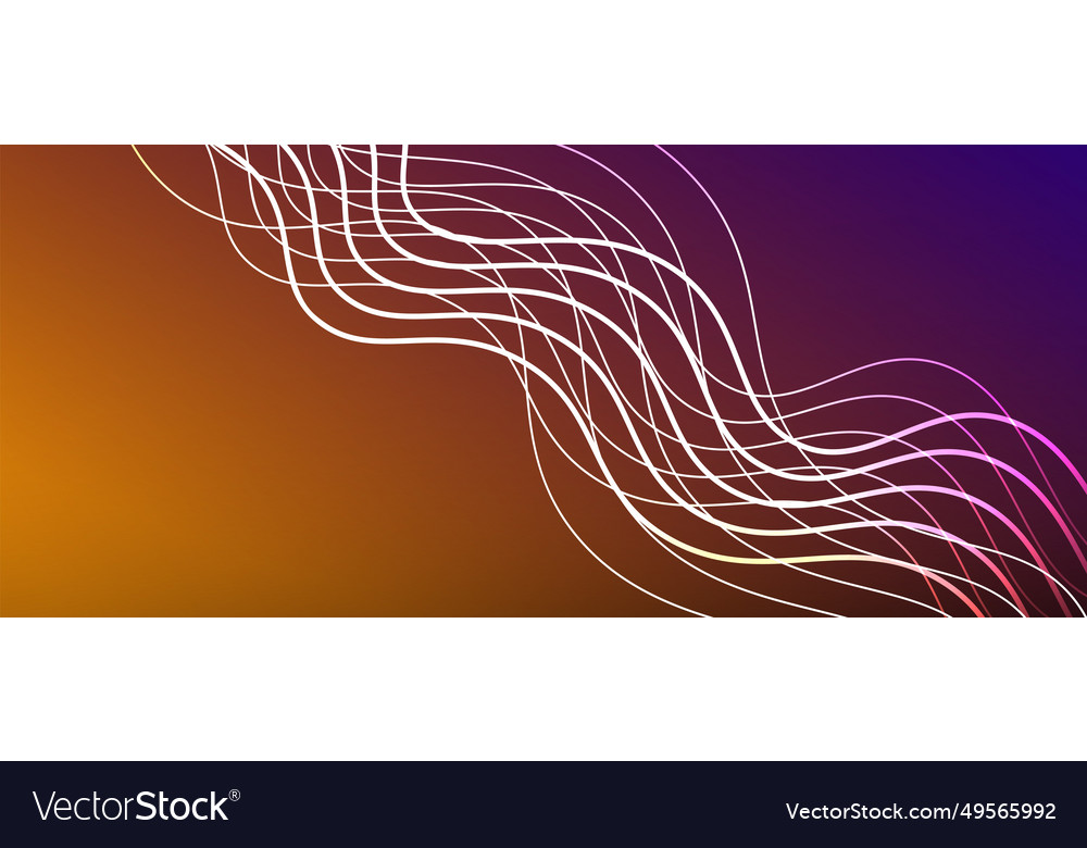 Dynamic wave geometric design Royalty Free Vector Image