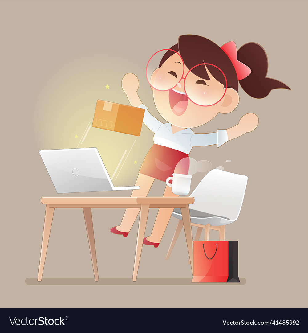 Shopper Royalty Free Vector Image - VectorStock