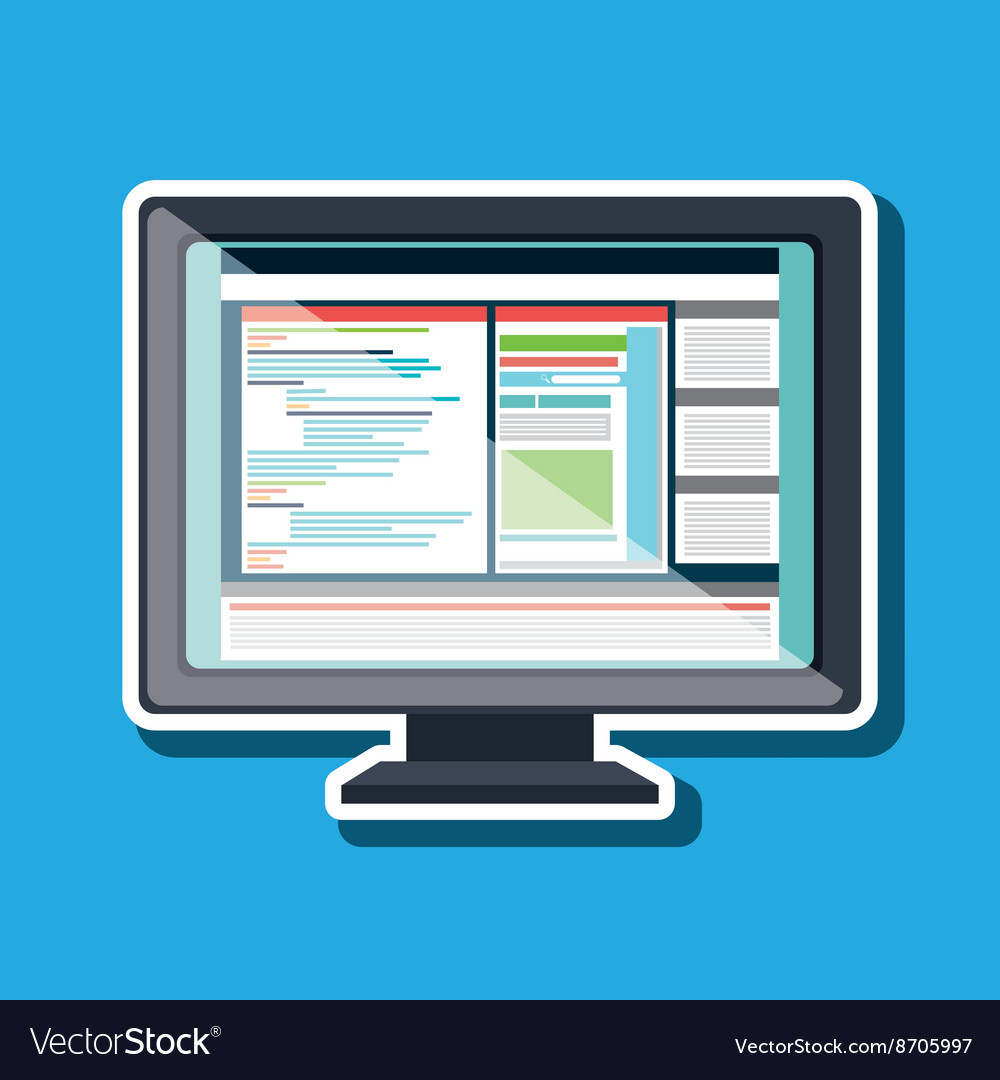 Graphic design concept Royalty Free Vector Image