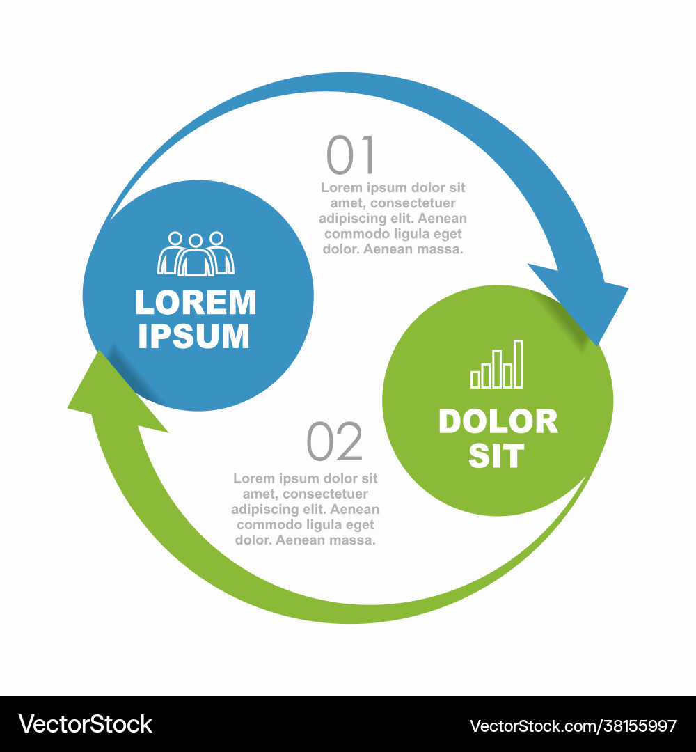 Infographic design template with place for your Vector Image