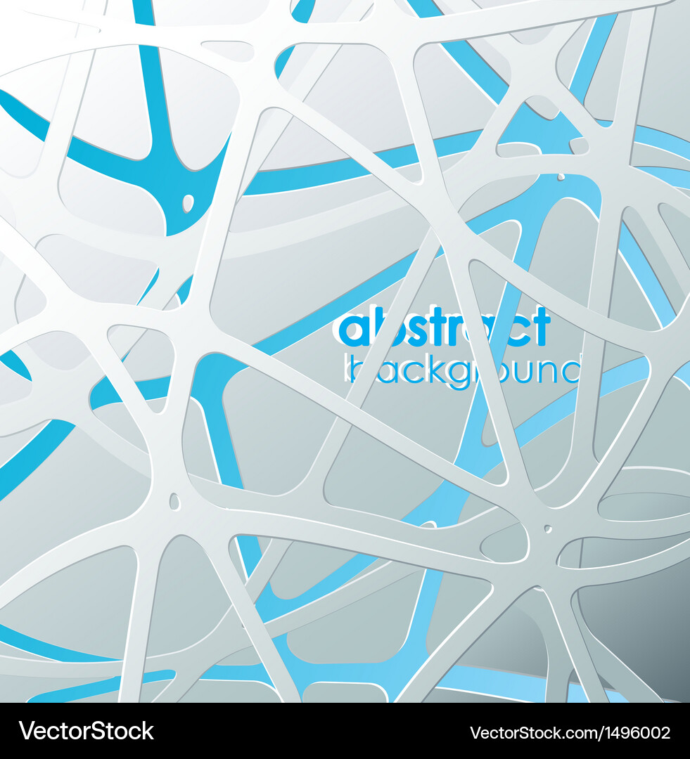 Abstract blue and white mash with place for your Vector Image