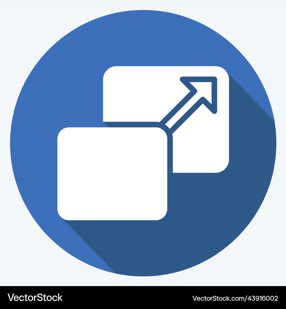 Icon scale related to graphic design tools symbol Vector Image