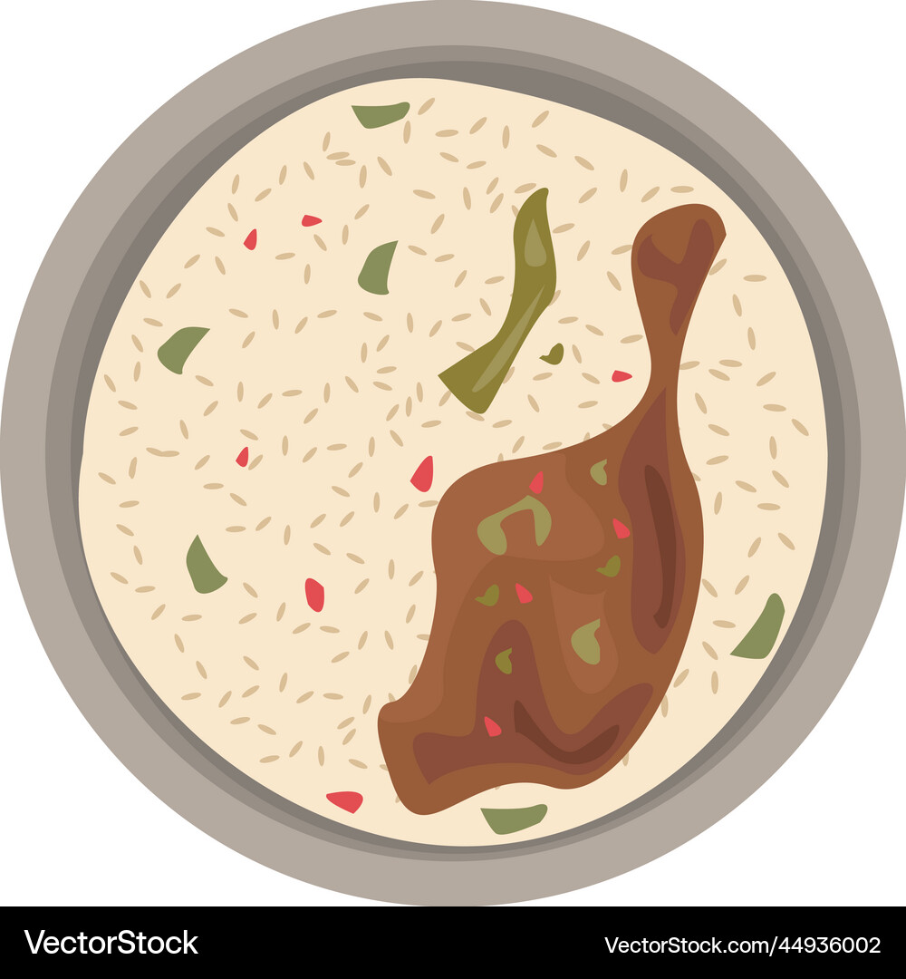 Matar panner muslim food Royalty Free Vector Image