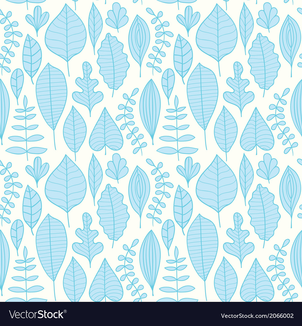 Seamless pattern with leaf abstract leaf texture Vector Image