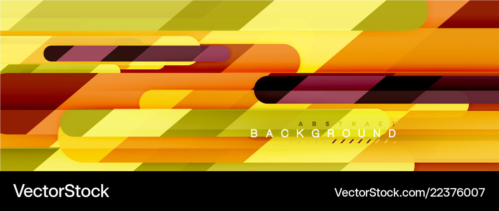 Abstract colorful lines modern geometric Vector Image