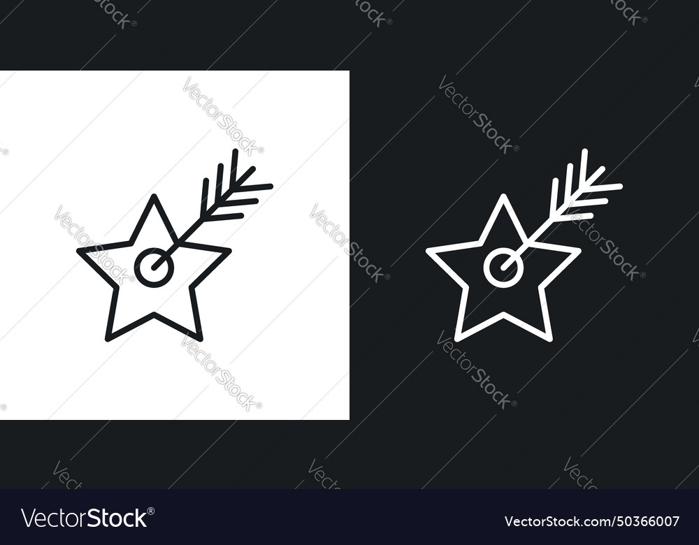 Aptitude Icon Set Talent Target Ability Logo Vector Image