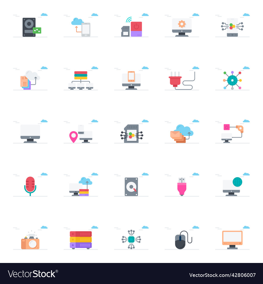 Digital electronics Royalty Free Vector Image - VectorStock