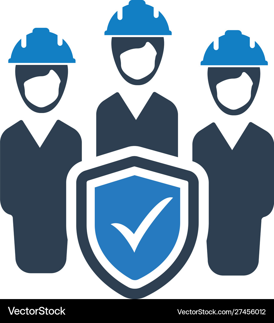 Employer insurance icon Royalty Free Vector Image