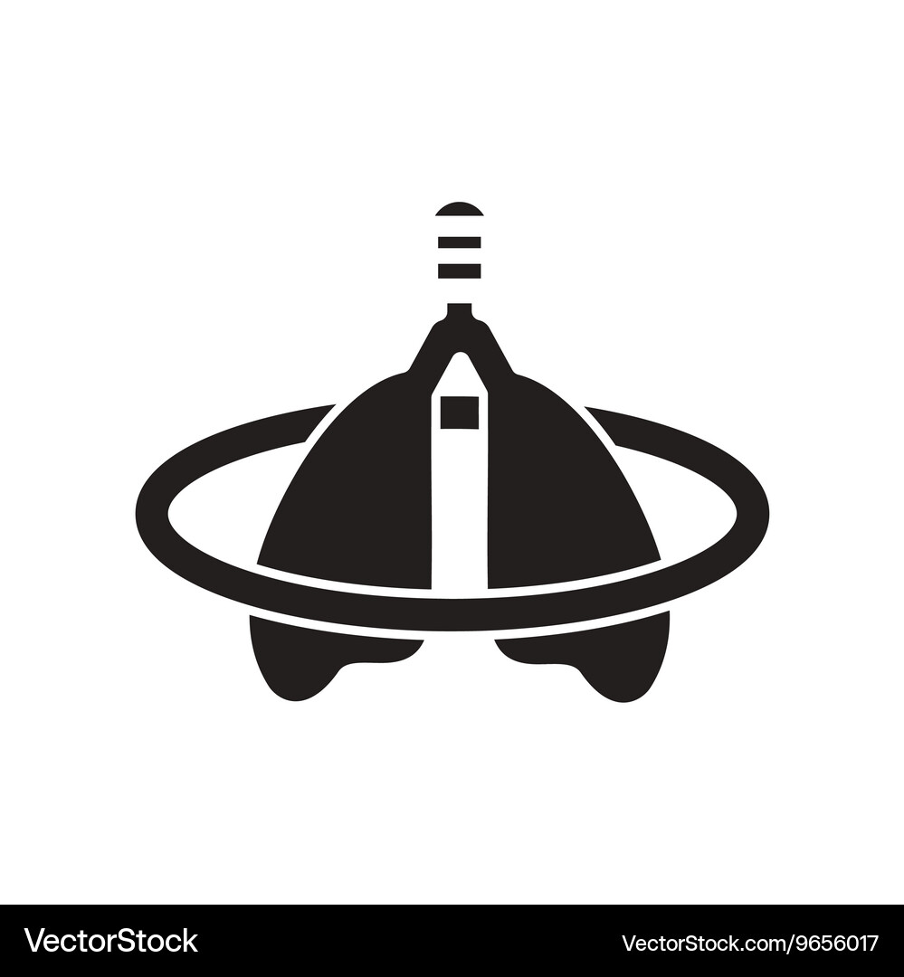Flat icon in black and white style inflammation Vector Image