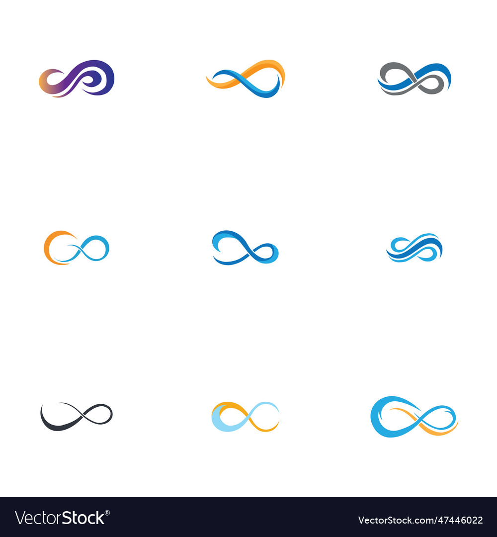 Infinity design Royalty Free Vector Image - VectorStock