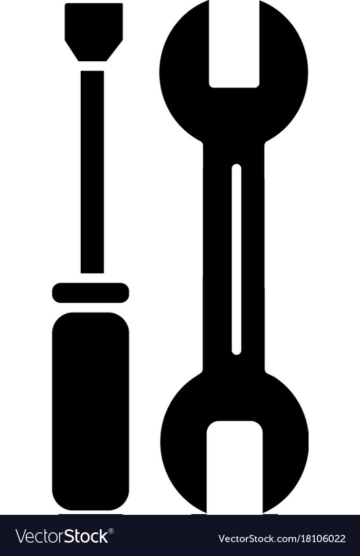 Reparation car icon black Royalty Free Vector Image Reparation car icon black Royalty Free Vector Image
