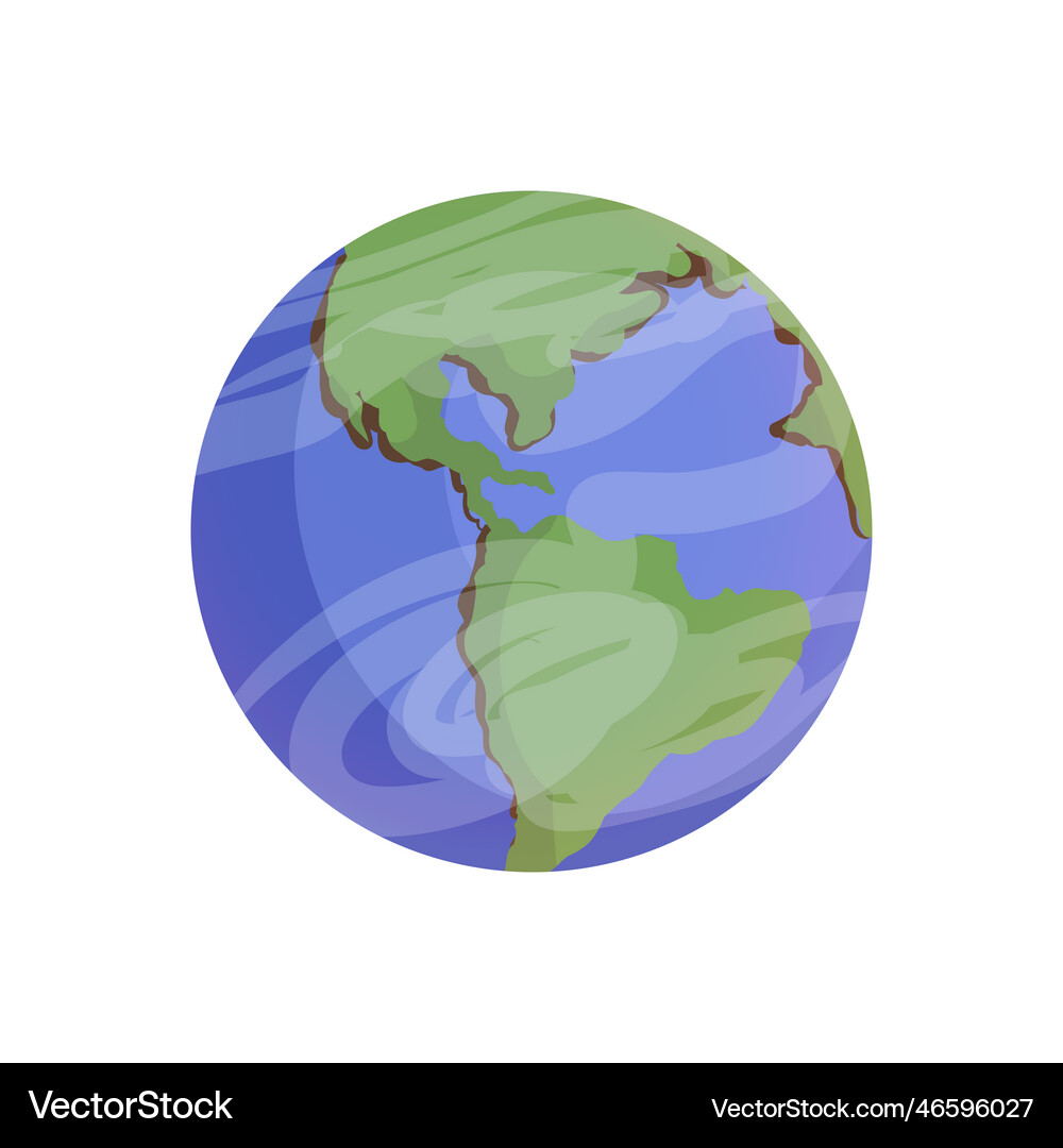 Earth planet collection planets of solar system Vector Image