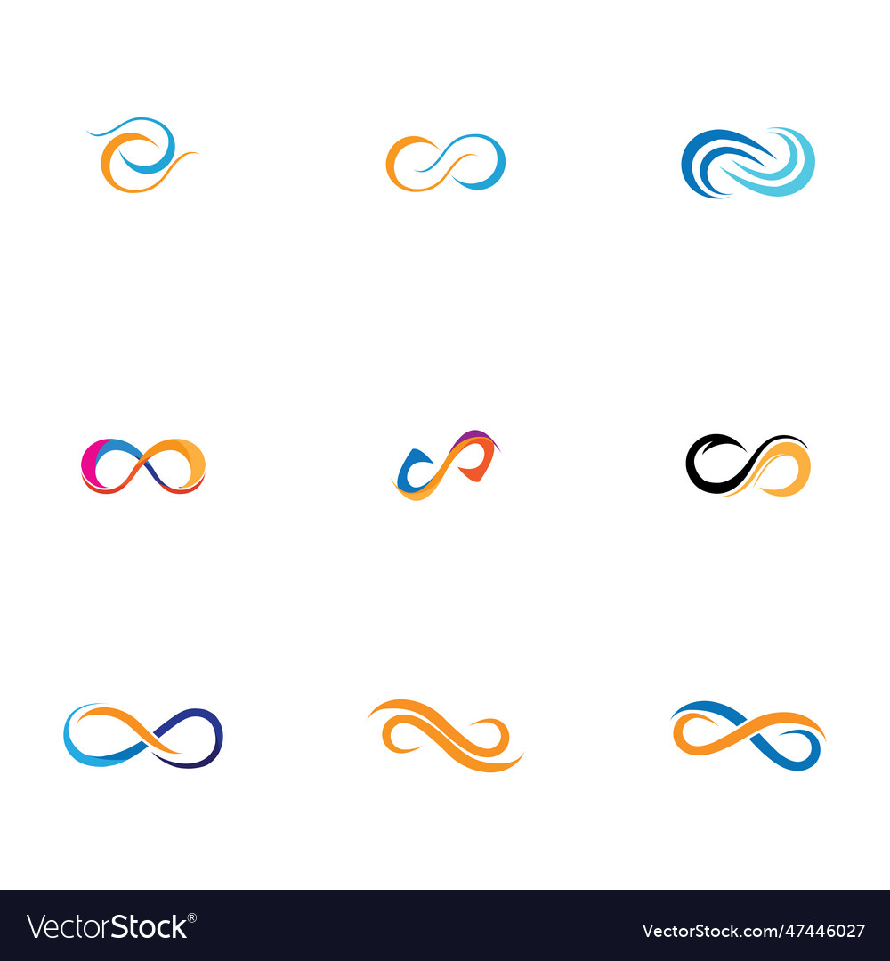 Infinity design Royalty Free Vector Image - VectorStock