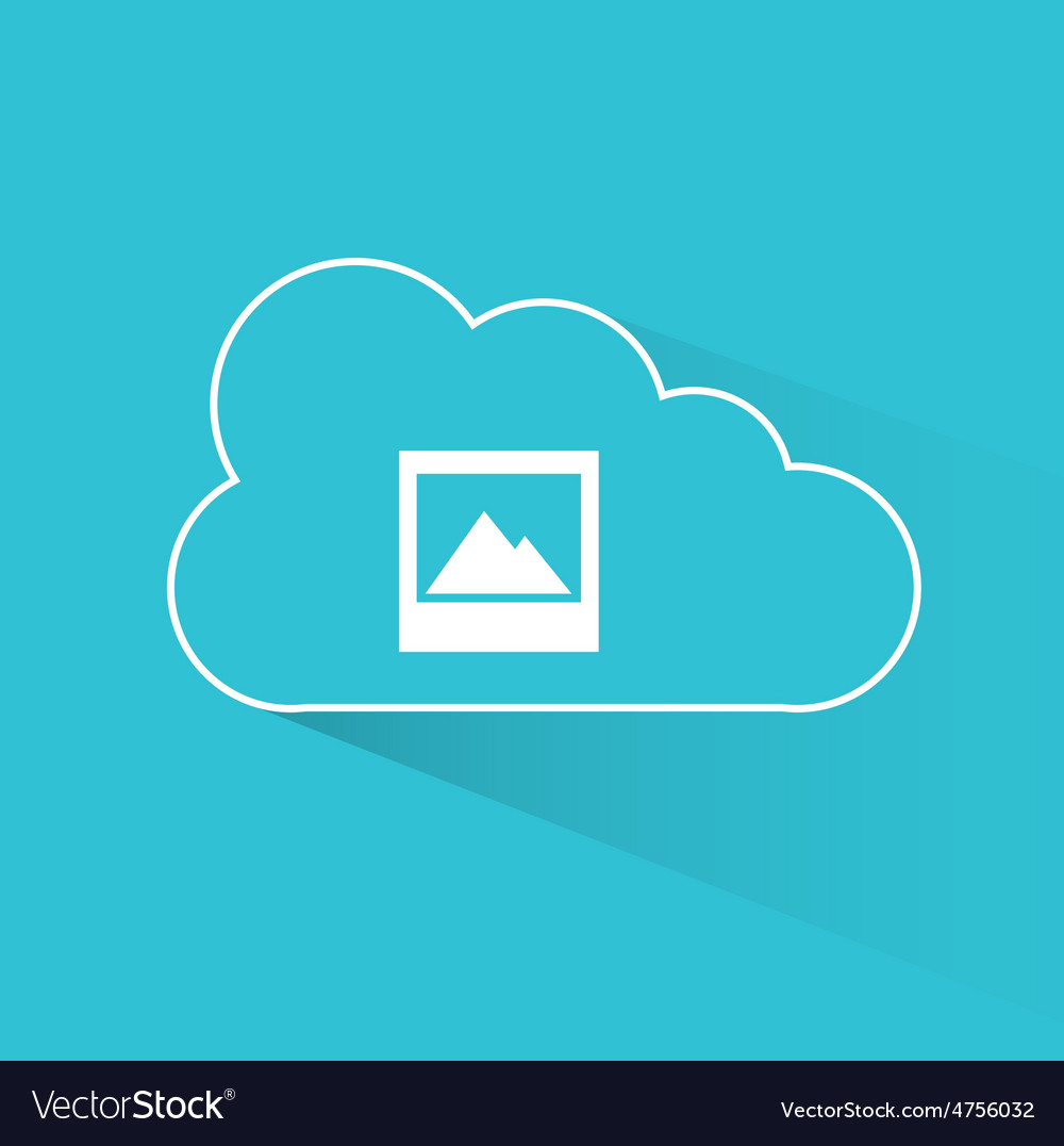 Cloud computing Royalty Free Vector Image - VectorStock