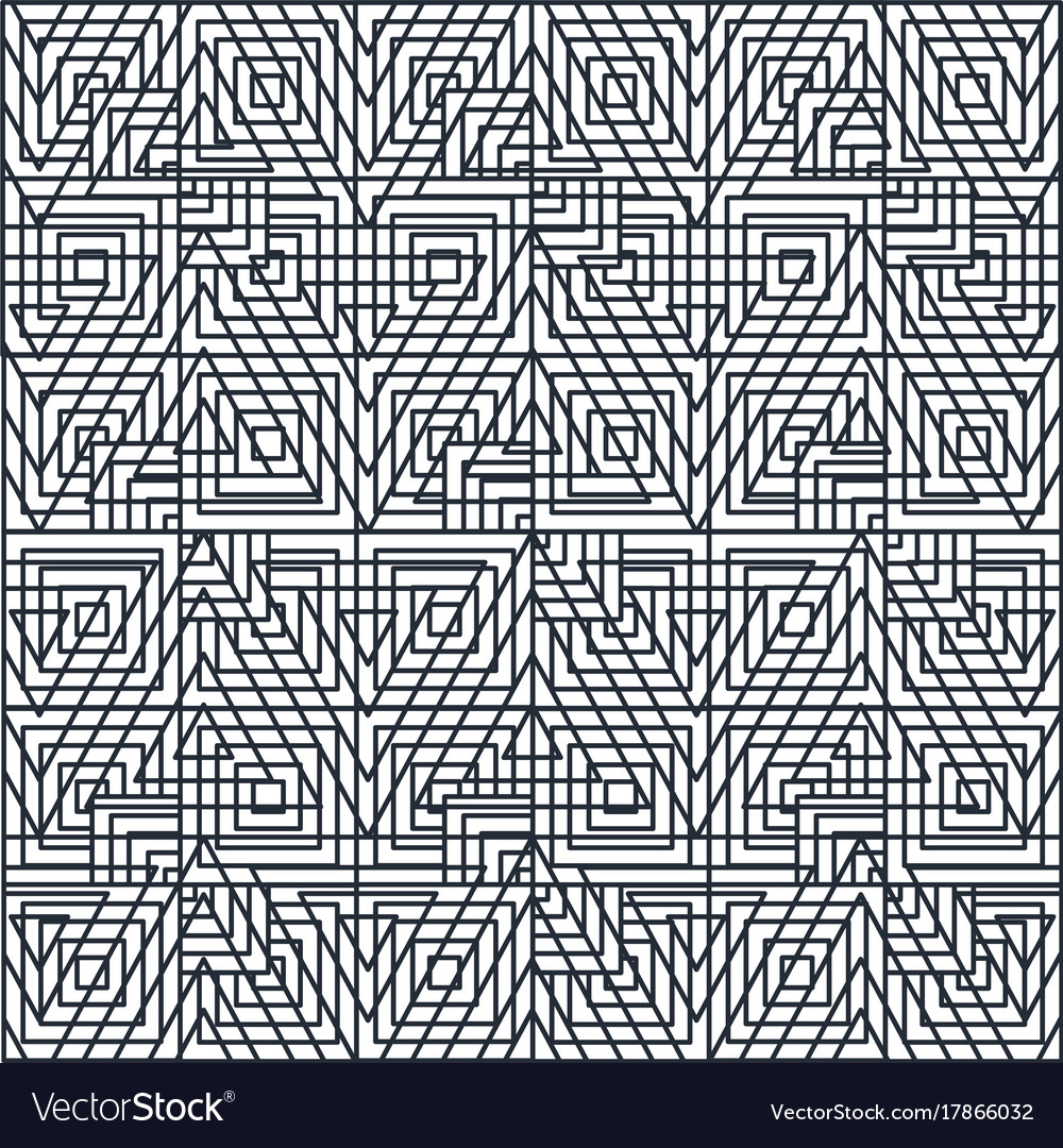 Geometric figures pattern background Royalty Free Vector