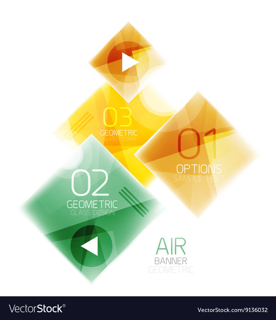 Square web box Royalty Free Vector Image - VectorStock