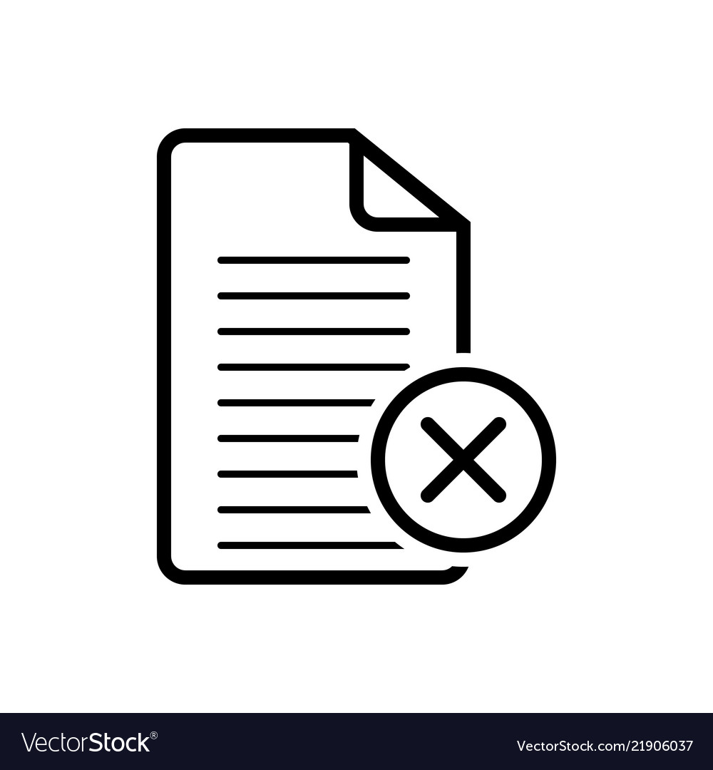 Cancel Agreement Royalty Free Vector Image VectorStock cancel-agreement-royalty-free-vector-image-vectorstock