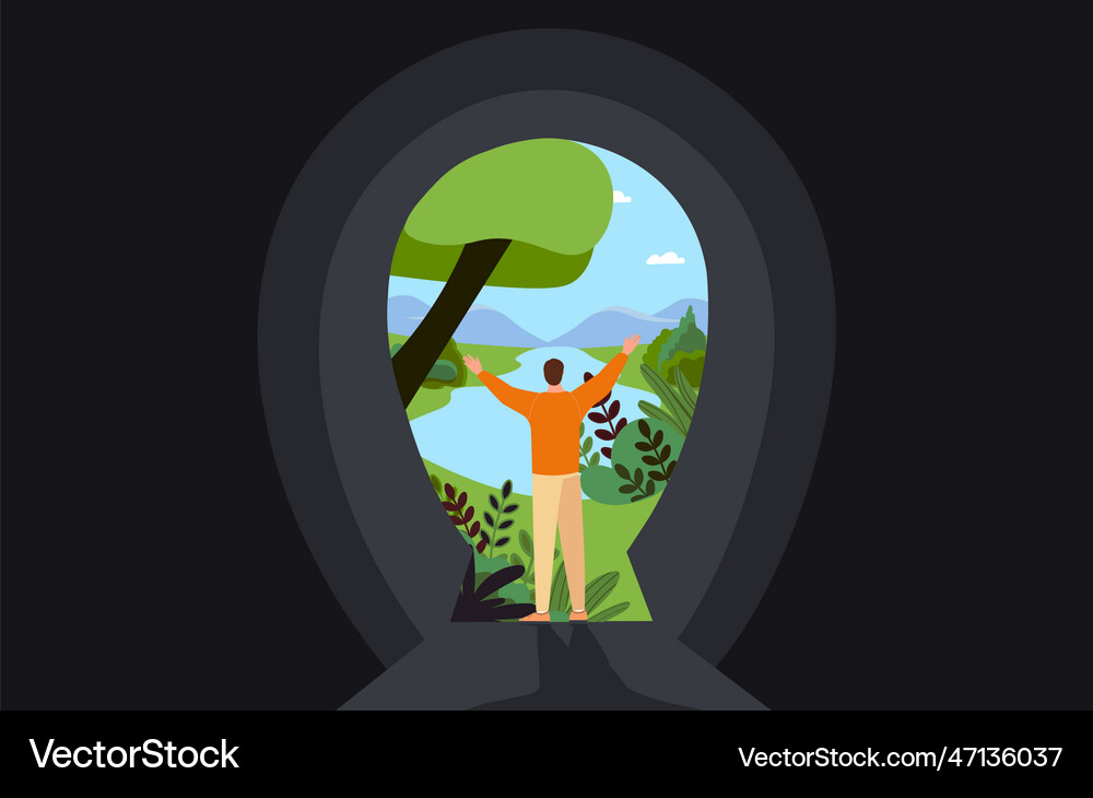 Concept of freedom Royalty Free Vector Image - VectorStock