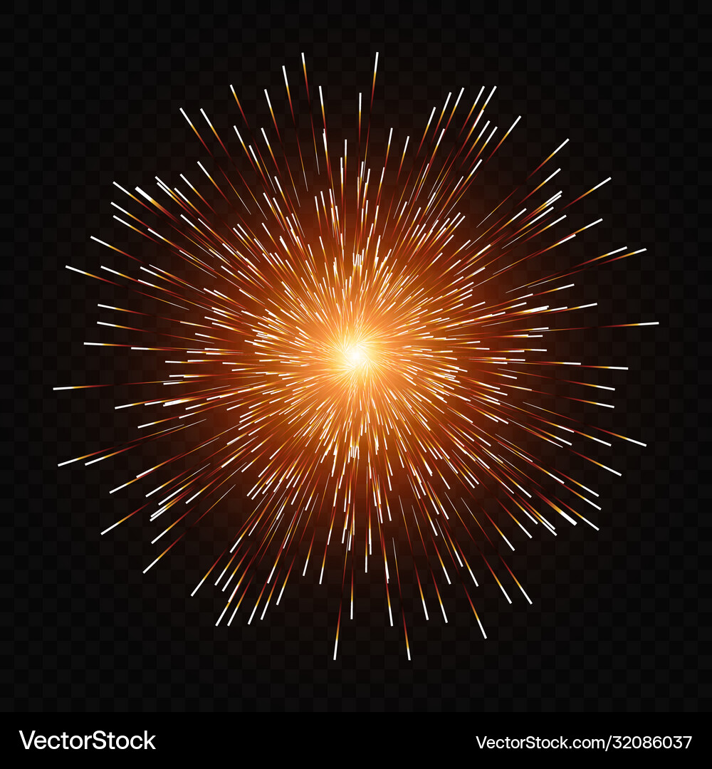 Star burst with sparkles template for your design Vector Image