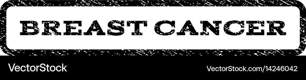 Breast cancer watermark stamp Royalty Free Vector Image