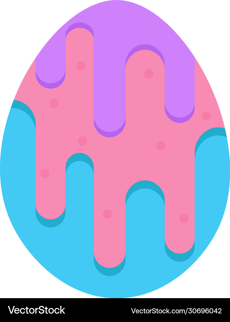 Easter egg icon Royalty Free Vector Image - VectorStock