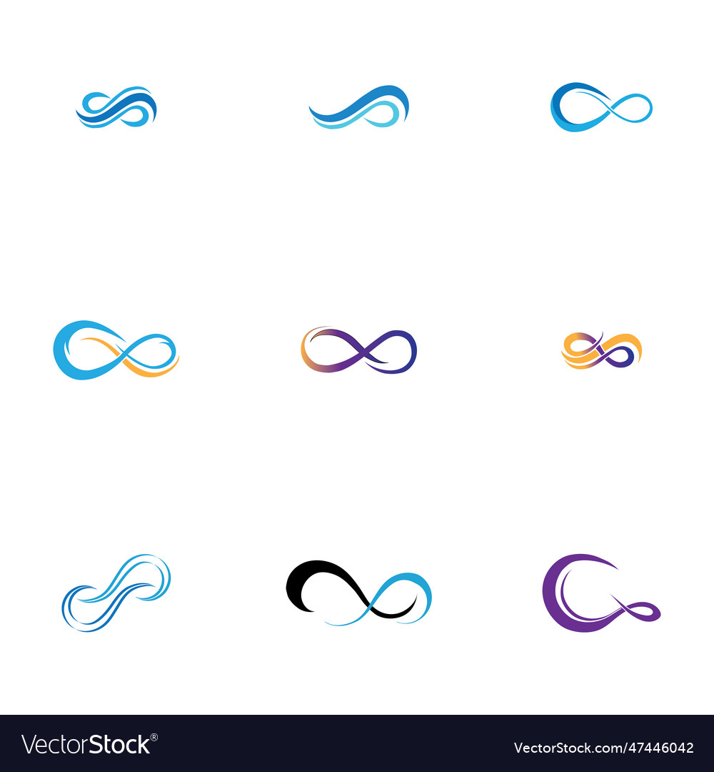 Infinity design Royalty Free Vector Image - VectorStock