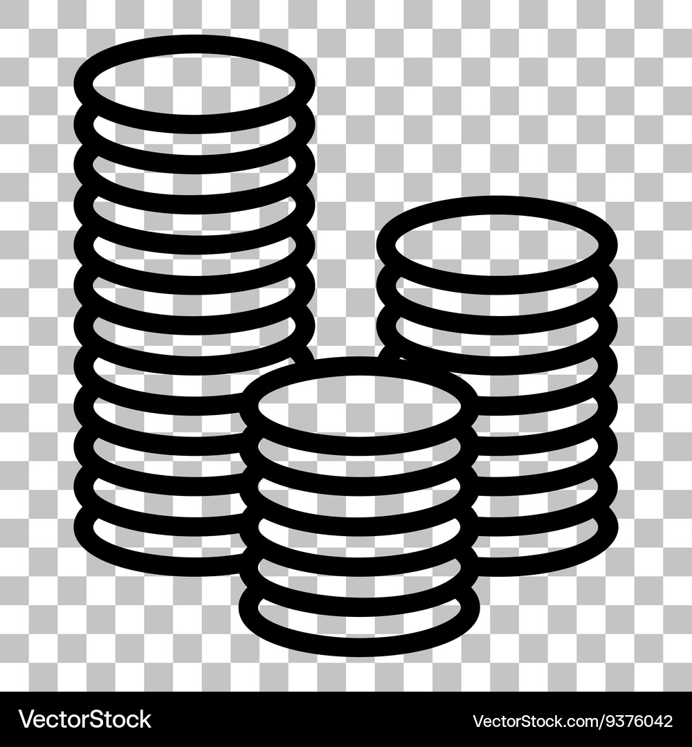 Money sign flat style black icon Royalty Free Vector Image