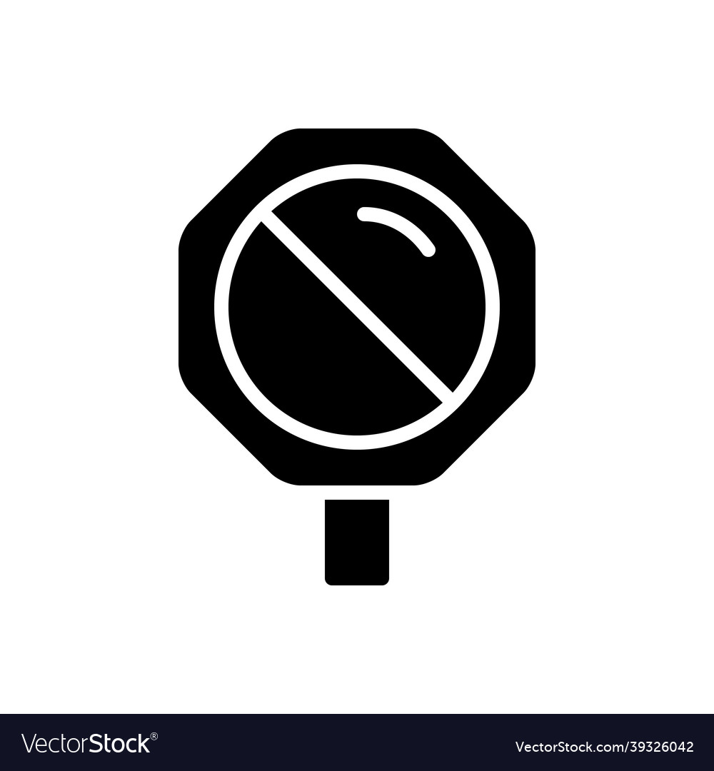 Stop Royalty Free Vector Image - VectorStock