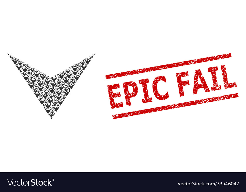 Arrowhead down recursion collage arrowhead down Vector Image