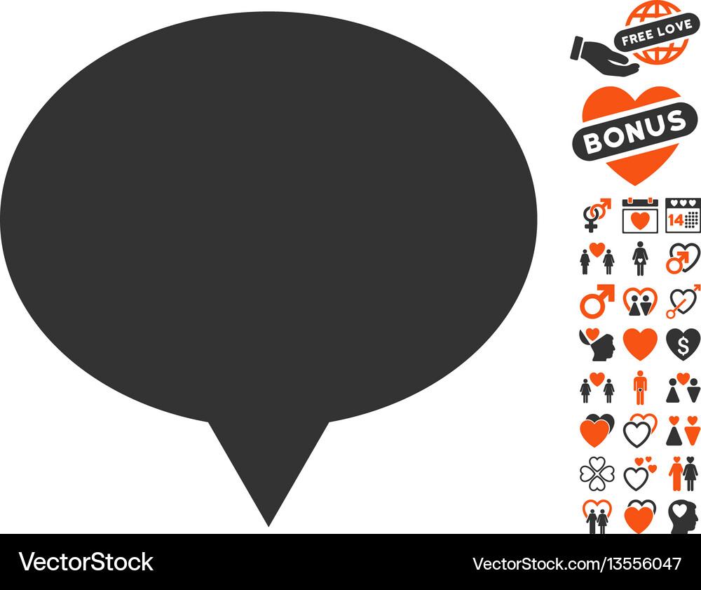 Banner icon with valentine bonus Royalty Free Vector Image