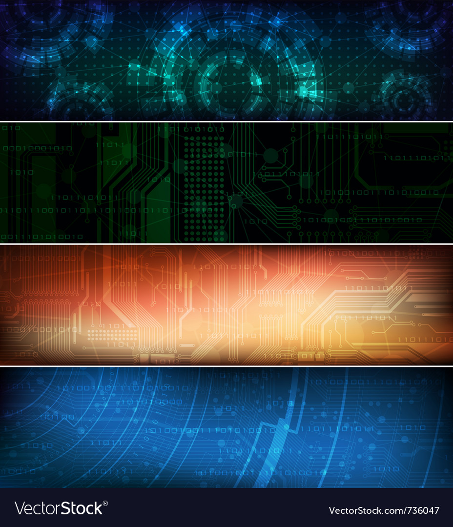 Banners Royalty Free Vector Image - VectorStock