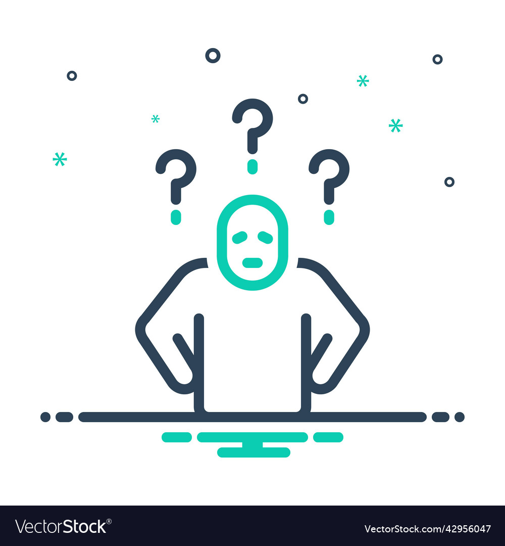 Concerns Royalty Free Vector Image - VectorStock