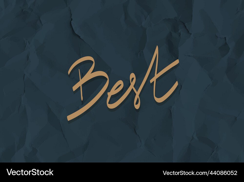 Best text on a navy blue paper Royalty Free Vector Image
