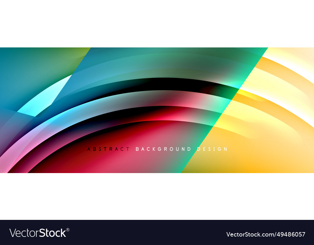 Trendy simple fluid color gradient abstract Vector Image